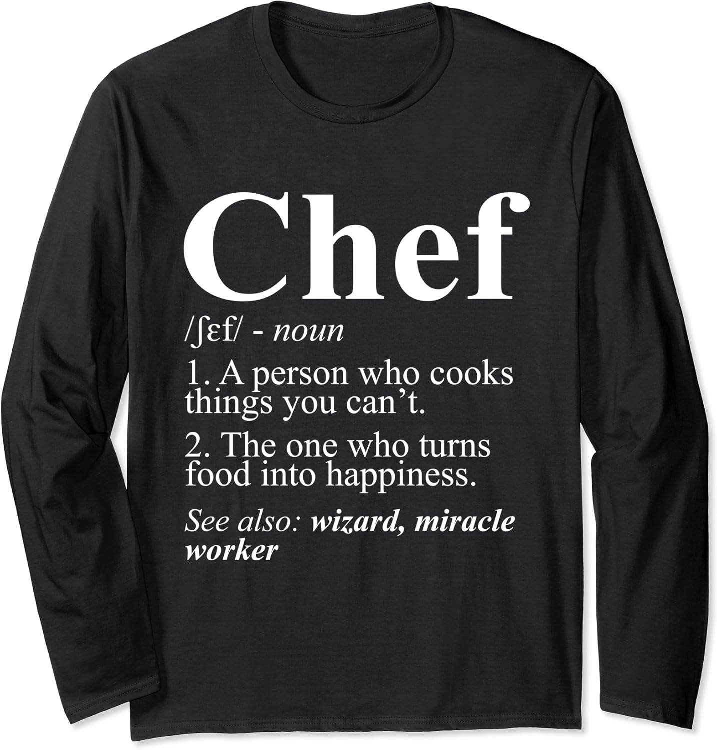 Chef Dictionary Definition Gift For Head Chef Line Cook Manga Larga chef-dictionary-definition-gift-for-head-chef-line-cook-manga-larga